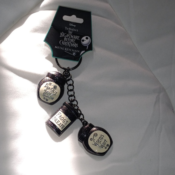Disney | Accessories | Nwt Nightmare Before Xmas Keychain | Poshmark